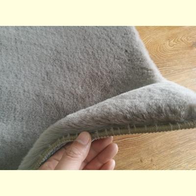 China super soft pile rabbit Faux fur shaggy rug carpet shag area rugs mat for sale