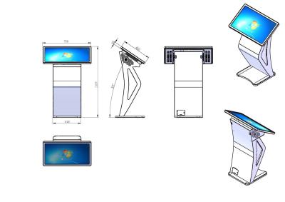 China 43 Inch YODA LCD Touch Screen Kiosk  With Fast Response Time 1920*1080 for sale