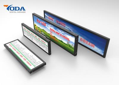 Cina Pubblicità allungata a 37 pollici dell'interno del sistema di TFT Android dell'esposizione di LCD di Antivari in vendita