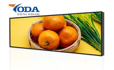 Cina Lo scaffale LCD lungo dello schermo ha allungato l'esposizione LCD di Antivari in vendita