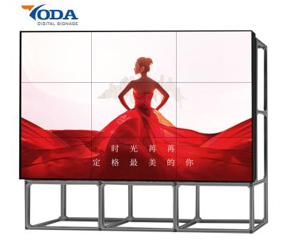 Cina Parete LCD 200W di Advetising dell'incastonatura stretta diritta di PLA 55inch del pavimento in vendita