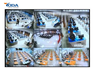 Cina Esposizione di parete LCD a 55 pollici di SCCP 350cd/m2 200W video in vendita