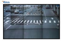China Seamless Mosaic Screen 1920x1080 LCD Video Wall Display for sale