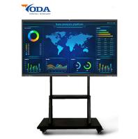 China 65 Inch LCD Interactive Flat Panel Touch Screen Multi Function For Conference for sale