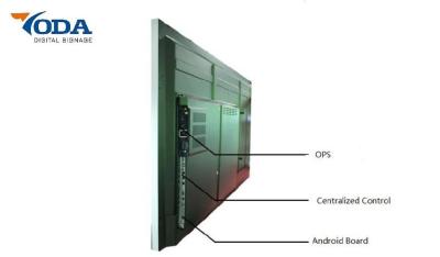 China 55 Inch LCD Interactive Touch Screen With IR Touch All In One PC 4K 3840*2160P for sale