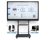 China 350cd/m2 1920x1080 LCD Interactive Touch Screen 1.8mm Bezel for sale