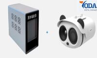 China 1920*1080 Multi Function Digital Signage Non Contact Temperature Measurement System for sale