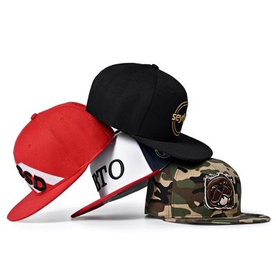 Cina ODM dell'OEM piano hip-hop di logo del ricamo di Bill Gorras Snapback Hats Custom in vendita