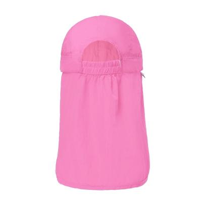 Cina L'escursione all'aperto espone al sole i cappelli della protezione con colore di Pantone delle falde del collo in vendita