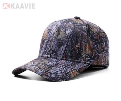 China Viseira exterior personalizada de Mesh Unisex 7cm do poliéster dos bonés de beisebol do verão da camuflagem à venda