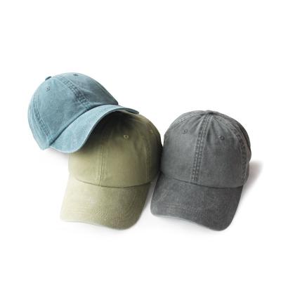 Cina cappello regolabile del papà del berretto da baseball della saia del cotone dell'annata di 56cm 58cm in vendita