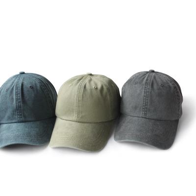 Cina cappello regolabile del papà del berretto da baseball della saia del cotone dell'annata di 56cm 58cm in vendita