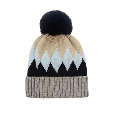 Cina Lo SGS unisex di Pom Pom Beanie Cute Multi Color della pelliccia del Faux dell'inverno ha approvato in vendita