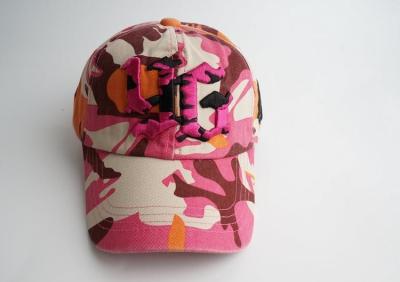 Cina berretti da baseball militari di stile del cappuccio del cammuffamento dell'esercito di logo 59cm del ricamo 3D in vendita