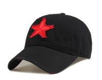 China Pantone Solid Color Washed Cotton Baseball Cap 6 Panel Polyester Material for sale