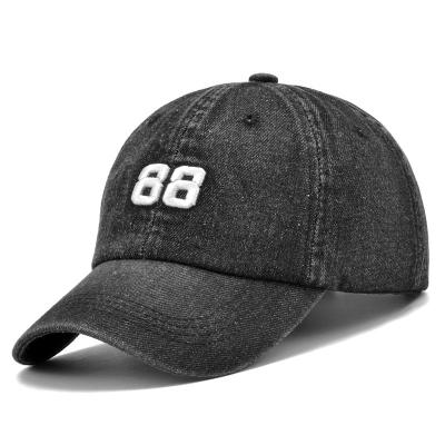 Cina Un berretto da baseball nero bianco Logo Cotton Covering Tapes su ordinazione di 5 pannelli del ODM in vendita