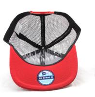 China 58cm Plain 5 Panel Mesh Trucker Hat Custom Embroidery Woven Patch for sale