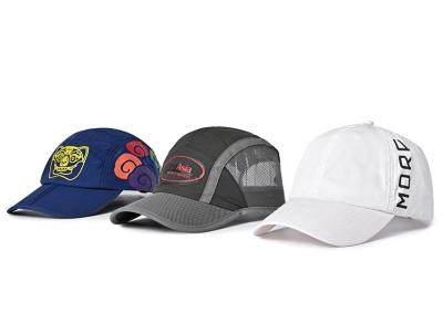Cina Cappuccio adatto asciutto rapido di sport di nylon del cappello di baseball del poliestere del carattere 58cm in vendita