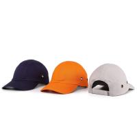 China Custom 7cm Visor Safety Bump Cap CE EN812 Cotton Polyester 56-62cm for sale