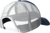 China Men Cotton Twill Richardson 7 Panel Trucker Cap Plain Structured Flat With Patch Logo 58cm for sale