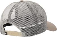 China Custom 6 Panel Structured Mesh Trucker Cap Cotton Polyester Curved Brim 7cm Bill 12cm Height for sale