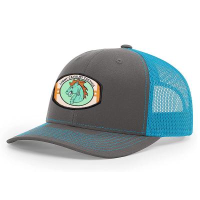 Cina Cappuccio di lusso di due Tone Distressed Trucker Style Baseball per le donne degli uomini in vendita