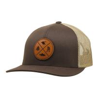 China Custom 58cm Breathable Polyester Embroidery 6 Panel Trucker Hat Baseball Cap for sale