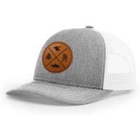 China Custom 58cm Breathable Polyester Embroidery 6 Panel Trucker Hat Baseball Cap for sale
