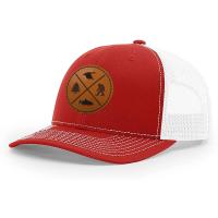 China Custom 58cm Breathable Polyester Embroidery 6 Panel Trucker Hat Baseball Cap for sale