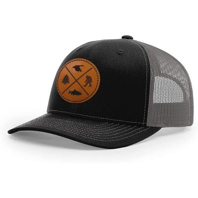 Cina cappello respirabile del camionista del pannello dei berretti da baseball 6 del ricamo del poliestere di 58cm in vendita