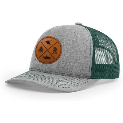 Cina cappello respirabile del camionista del pannello dei berretti da baseball 6 del ricamo del poliestere di 58cm in vendita