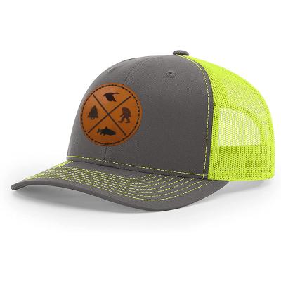 Cina cappello respirabile del camionista del pannello dei berretti da baseball 6 del ricamo del poliestere di 58cm in vendita