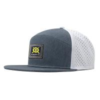 China Custom 7 Panel Trucker Cap Adjustable 58-61cm Plastic Back Closure Embroidery Baseball Cap for sale