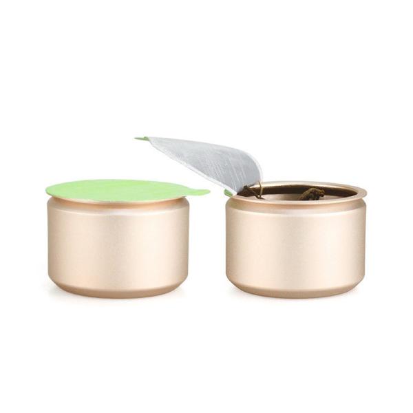Quality Metal Aluminium Tin for Custom Empty Round Storage of Balm Oils and Tea for sale