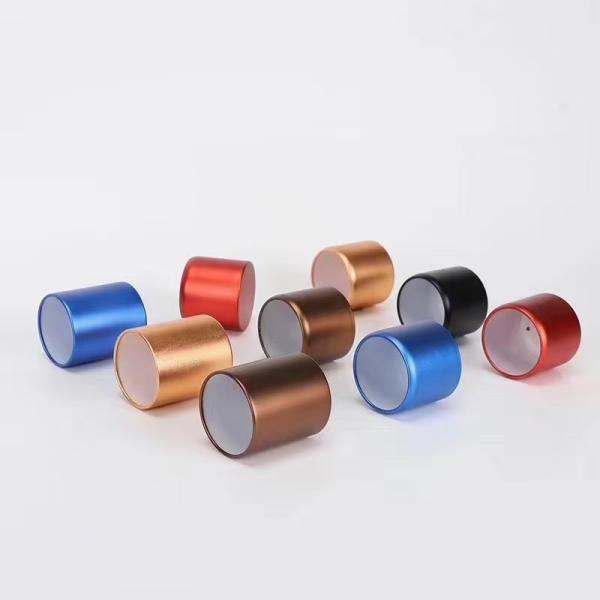Quality Metal Aluminium Tin for Custom Empty Round Storage of Balm Oils and Tea for sale