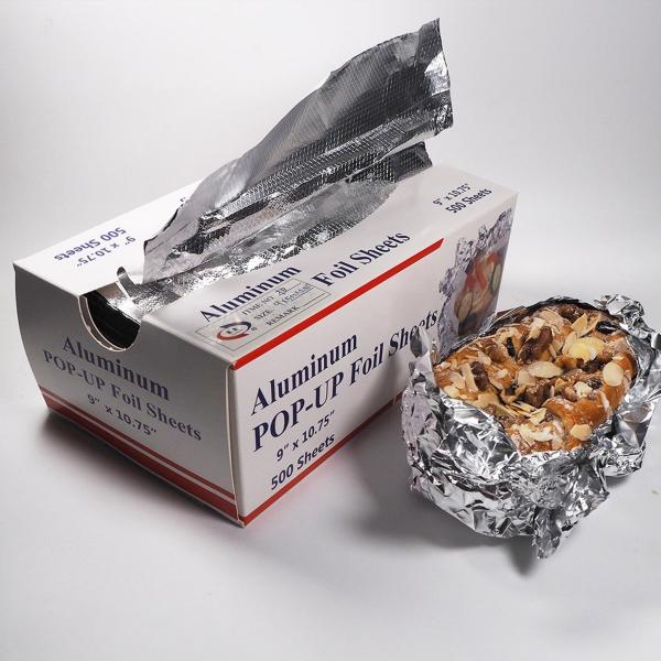 Quality Custom Box Silver Printed Foil Embossed Treatment Pop Up Hairdressing Foils in for sale