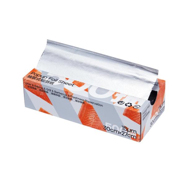 Quality Custom Box Silver Printed Foil Embossed Treatment Pop Up Hairdressing Foils in for sale