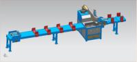 China Copper Bar Section Cutting Machine Copper Wire Drawing Machine Manufacturers for sale