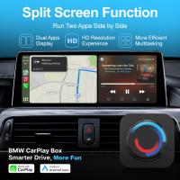 China BW Portable Wireless CarPlay Android Ai Box For Car Android 16.0 Qualcomm Octa Core for sale