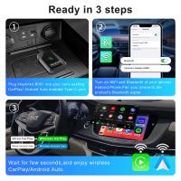 China Wireless Carplay Adapter Youtube/netflix Android Auto Adapter for sale