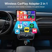 China Wireless Carplay Adapter Youtube/netflix Android Auto Adapter for sale