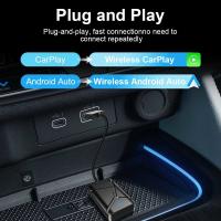 China 2017-2024 Audi A8 Android Auto Wifi Adapter Wireless Bluetooth Plug-N-Play for sale