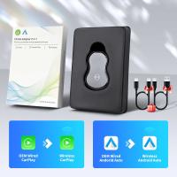 China Carplay Android Auto Adapter designed to upgrade wired CarPlay or Android Auto systems to wireless operation while preserving controls for sale