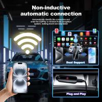 China Portable Wireless Carplay Android Auto Adapter Bluetooth Dongle 2 In 1 for sale