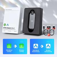 China M9 Universal Wired To Wireless Carplay Android Auto Adapter Dongle USB BT for sale