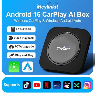 China Wireless Universal CarPlay Box For Audi Q4 e-tron Q8 Car Entertainment for sale