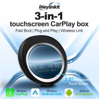 China 2.4GHz Wireless Mini Ai CarPlay Box Android 16 Touch Screen Remote Control for sale