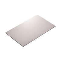 China White Silver Polyethylene ACM Wall Panels , Fireproof ACP Interior Wall Cladding for sale