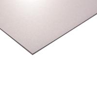 China White Silver Polyethylene ACM Wall Panels , Fireproof ACP Interior Wall Cladding for sale