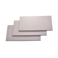China White Silver Polyethylene ACM Wall Panels , Fireproof ACP Interior Wall Cladding for sale